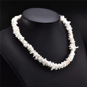 Jewelry | Seashell Conch Surfer Choker Necklaces Beach Handmade Choker ...